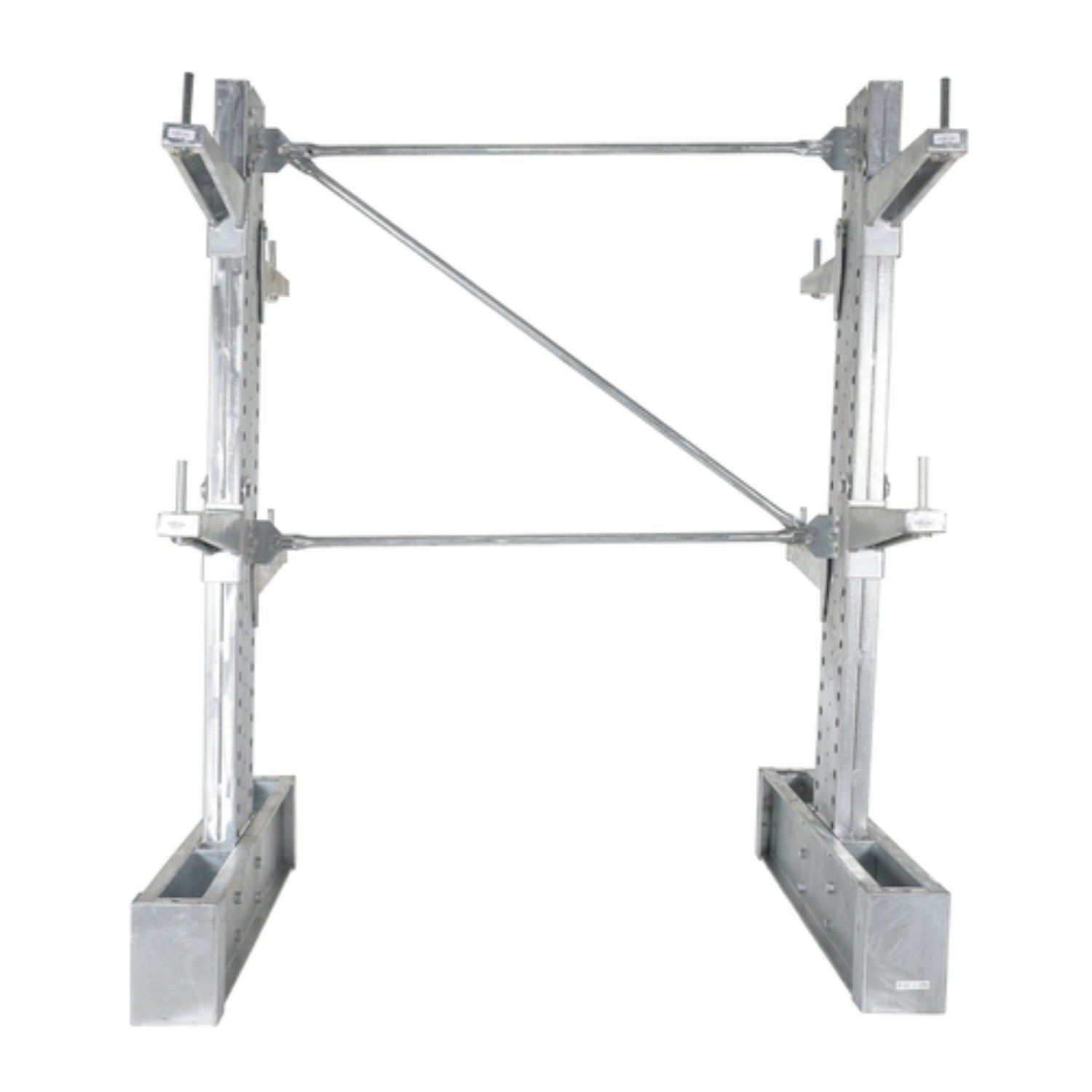Vestil Steel Heavy Duty Cantilever Rack Kit with 24 In. Arm Set 86,000