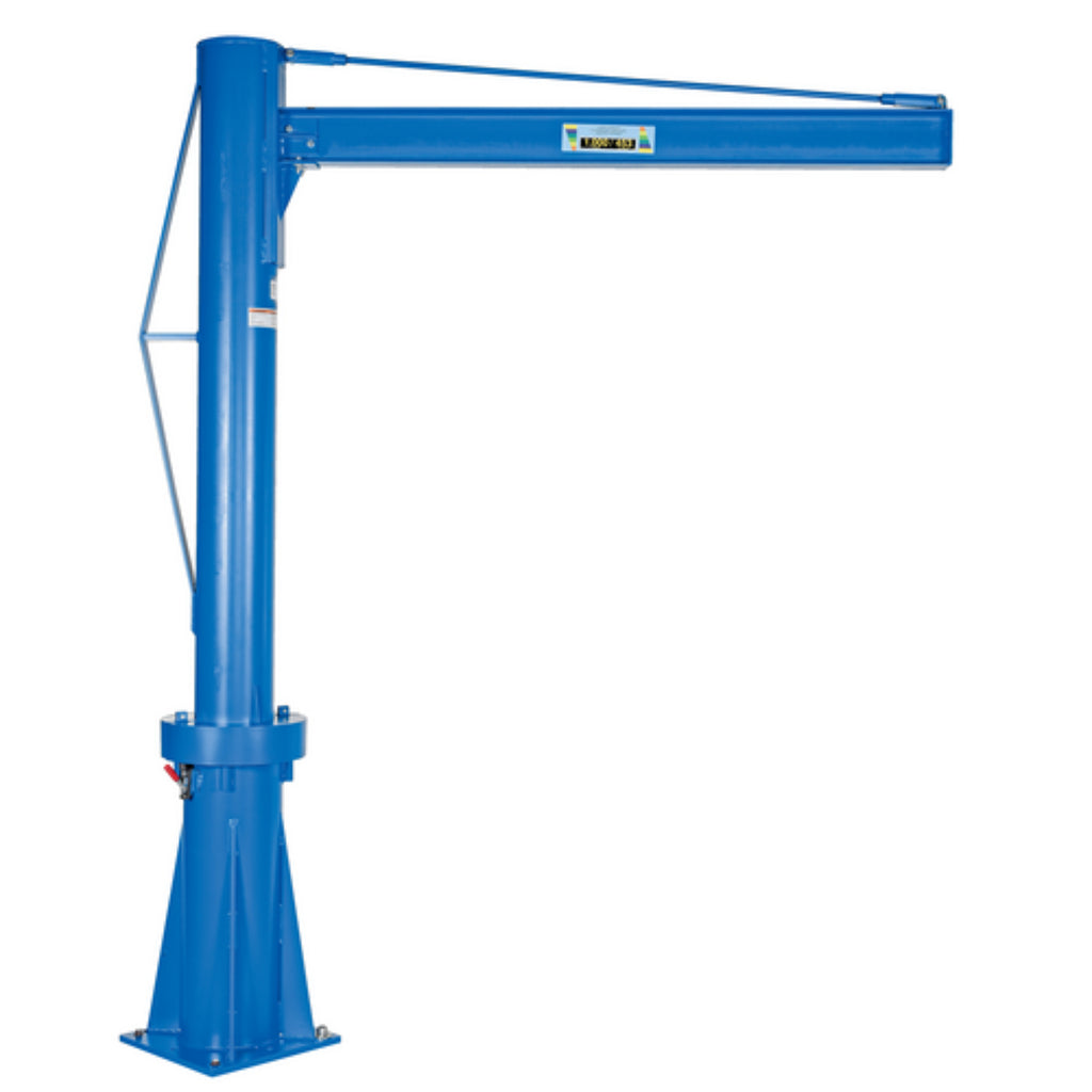 Vestil Steel Multi Station Jib Crane 96 In. I-Beam 1000 Lb. Capacity B