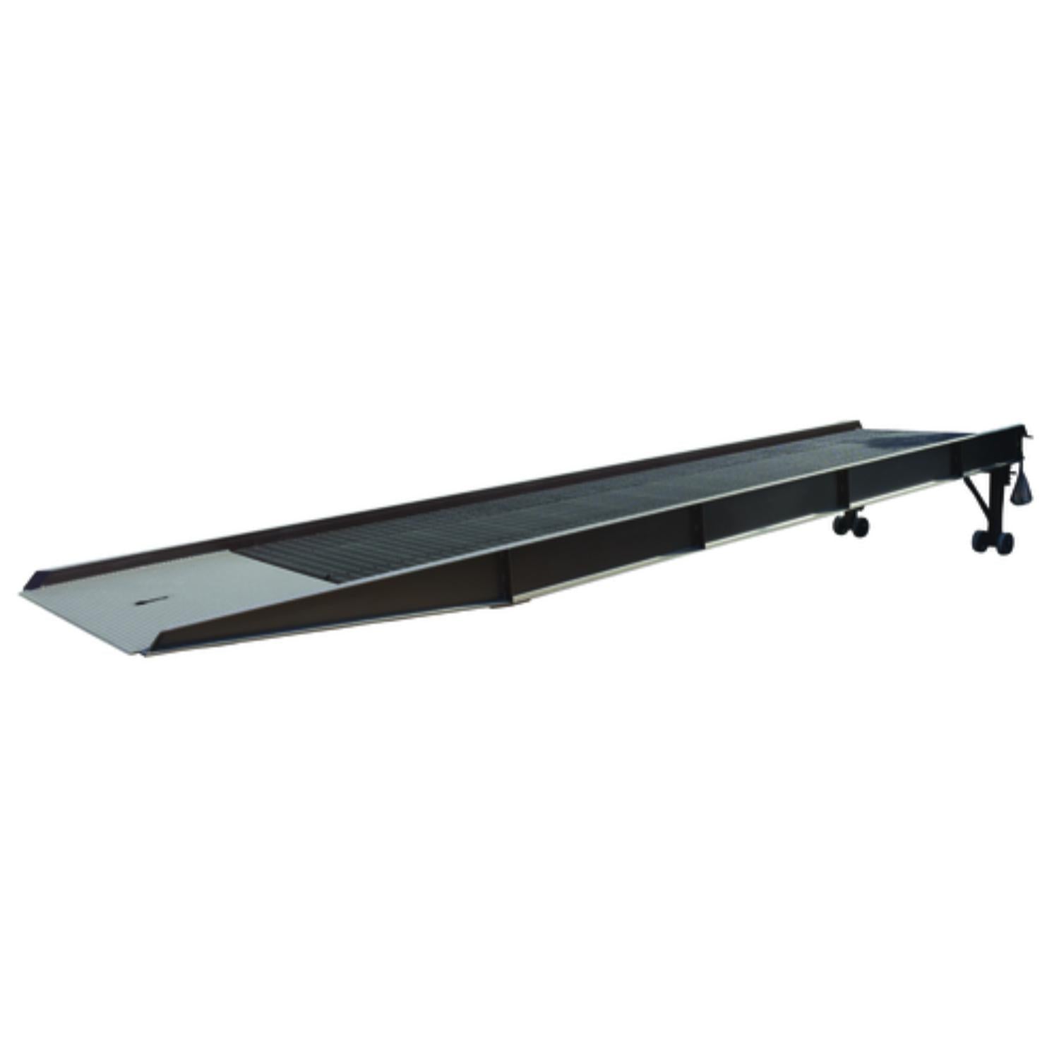 Vestil Steel Overlap Yard Ramp 85 In. x 30 Ft. 30,000 lb. Capacity Ear