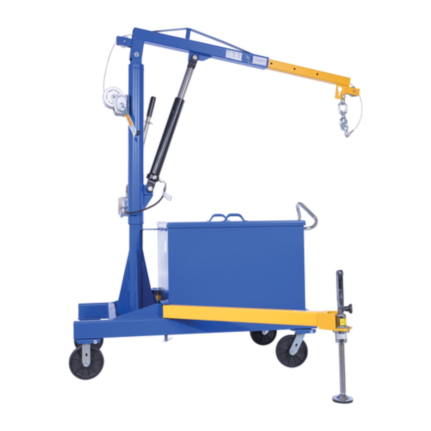 Vestil Steel Portable Cantilever Hoist 113-3/8 In. x 35-11/16 In. x 89