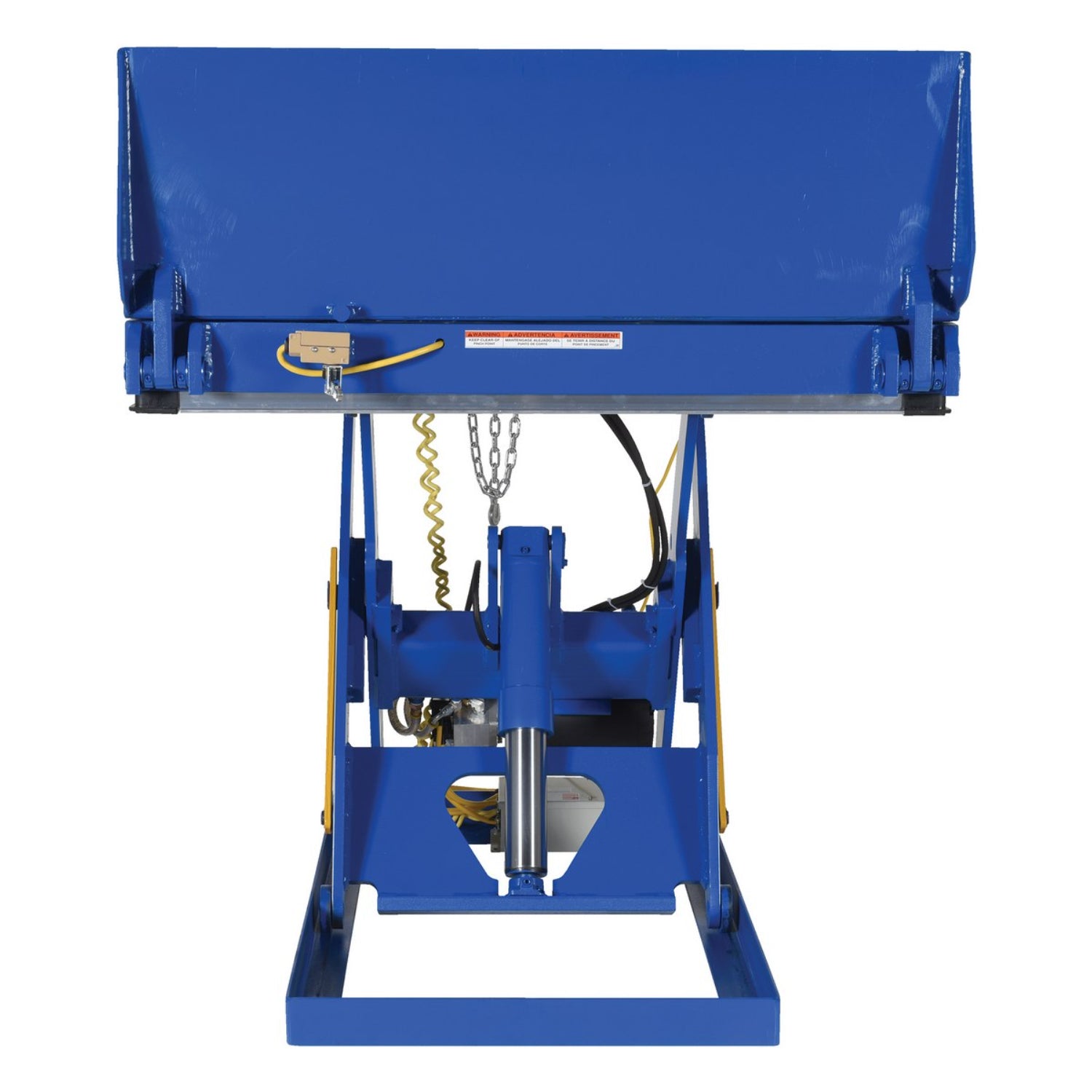 Vestil Steel Lift and Hinge Tilt Scissor Table 48 In. x 48 In. 2000 Lb